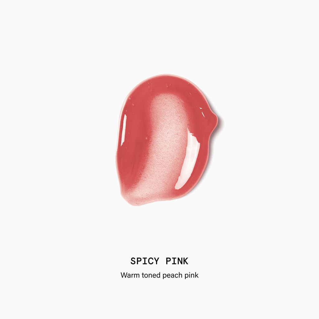 Wondergloss Collagen Lip Oil + in Spicy Pink | BEAUTY PIE US
